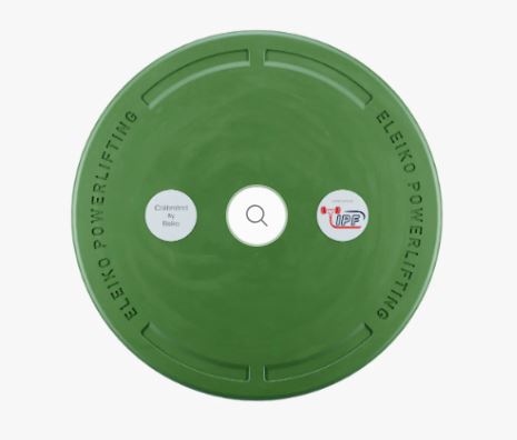 Disco 10KG Eleiko IPF Powerlifting Competition PAR | CHSSPORTS