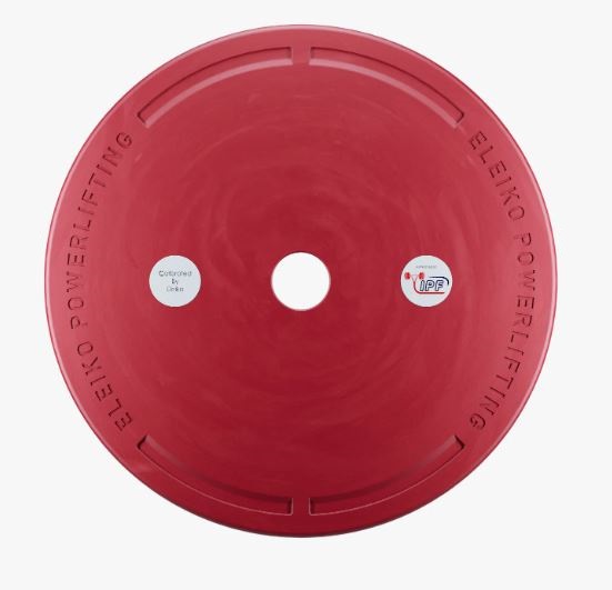 Disco 25KG Eleiko IPF Powerlifting Competition PAR | CHSSPORTS